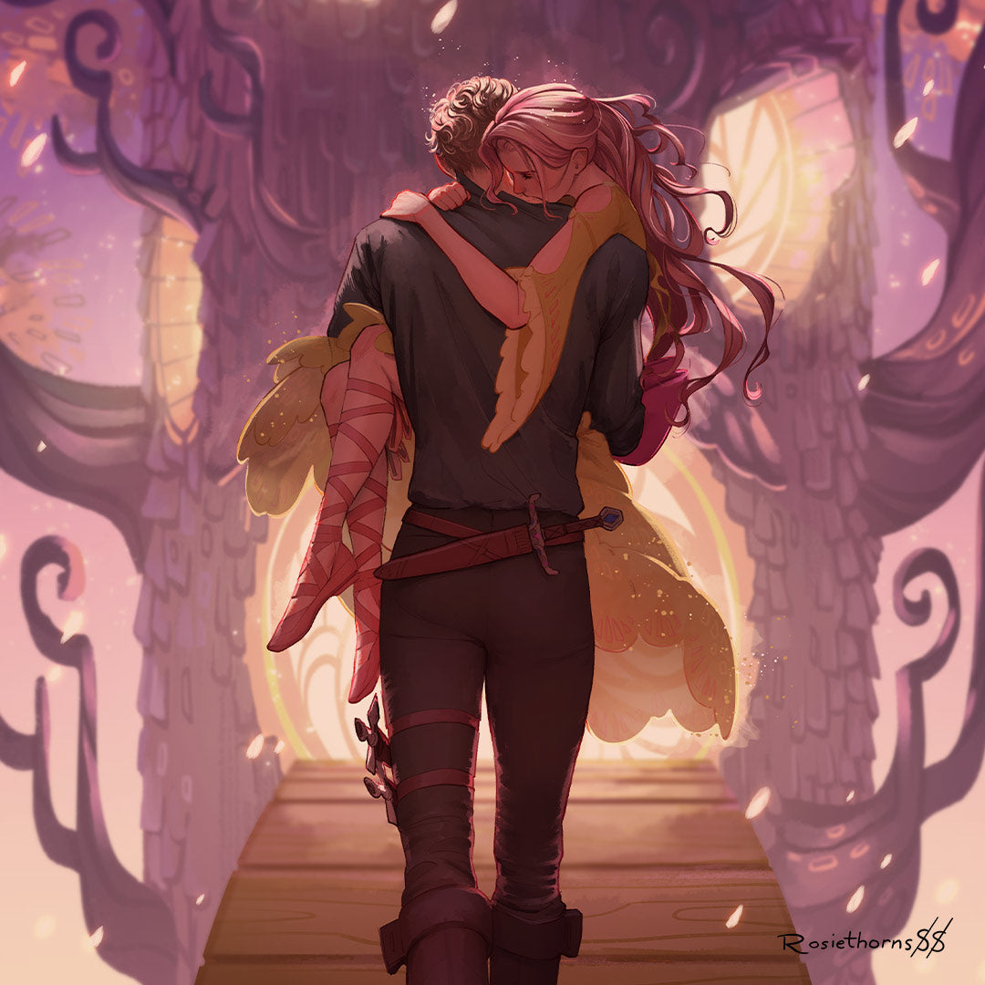 Night-glimmer - Officially Licensed The Ballad of Never After Print ...